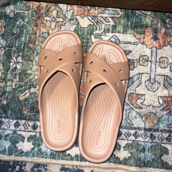 CROCS | Shoes | Crocs Classic Cross Strap Sandals | Poshmark